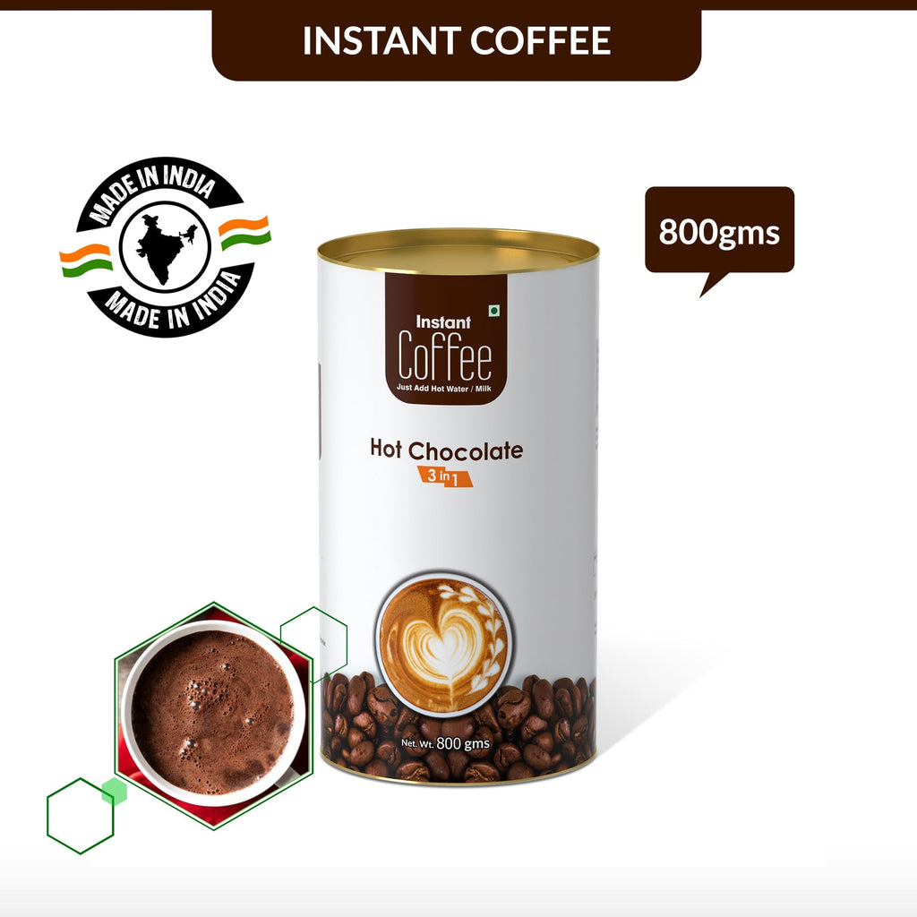 Hot Chocolate Instant Coffee Premix (3 in 1) – The Tea Planet