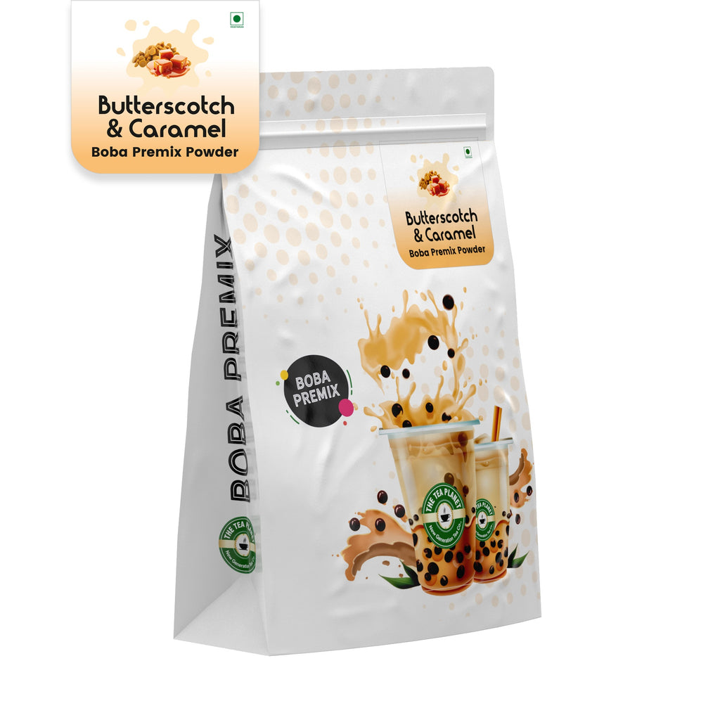 Butterscotch Caramel Bubble Tea Premix - 1Kg – The Tea Planet