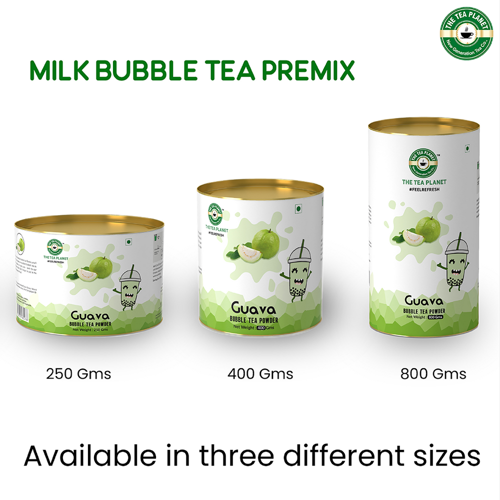 Guava Bubble Tea Premix - 800 gms