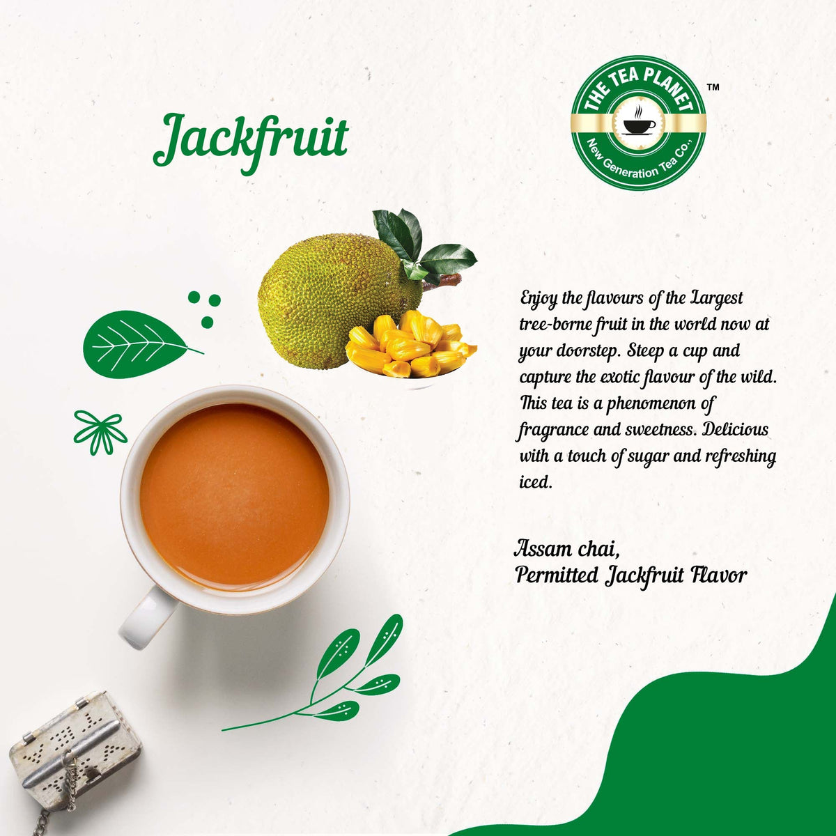 Jackfruit Flavored CTC Tea - 400 gms