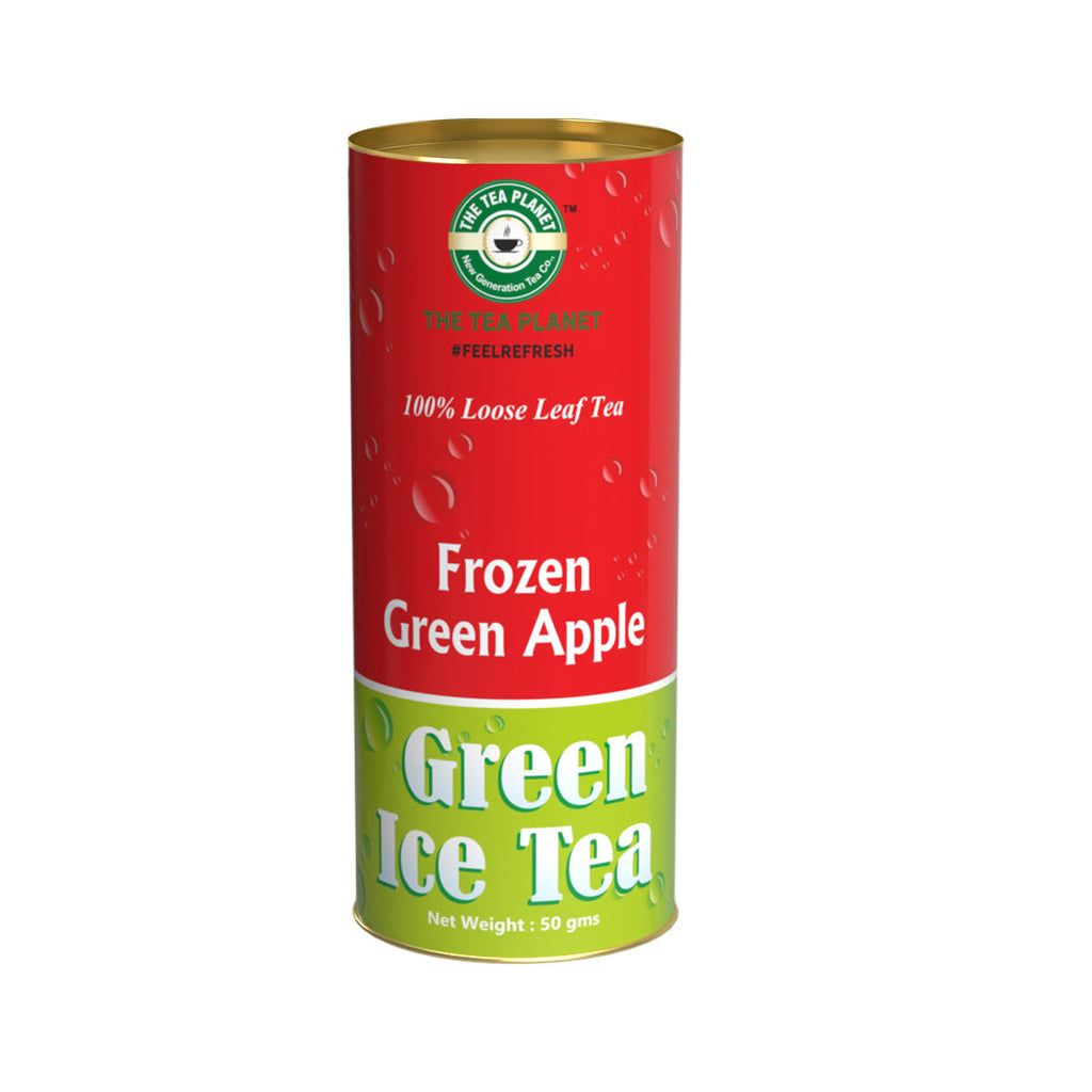Frozen Green Apple Orthodox Ice Tea - 50 gms – The Tea Planet