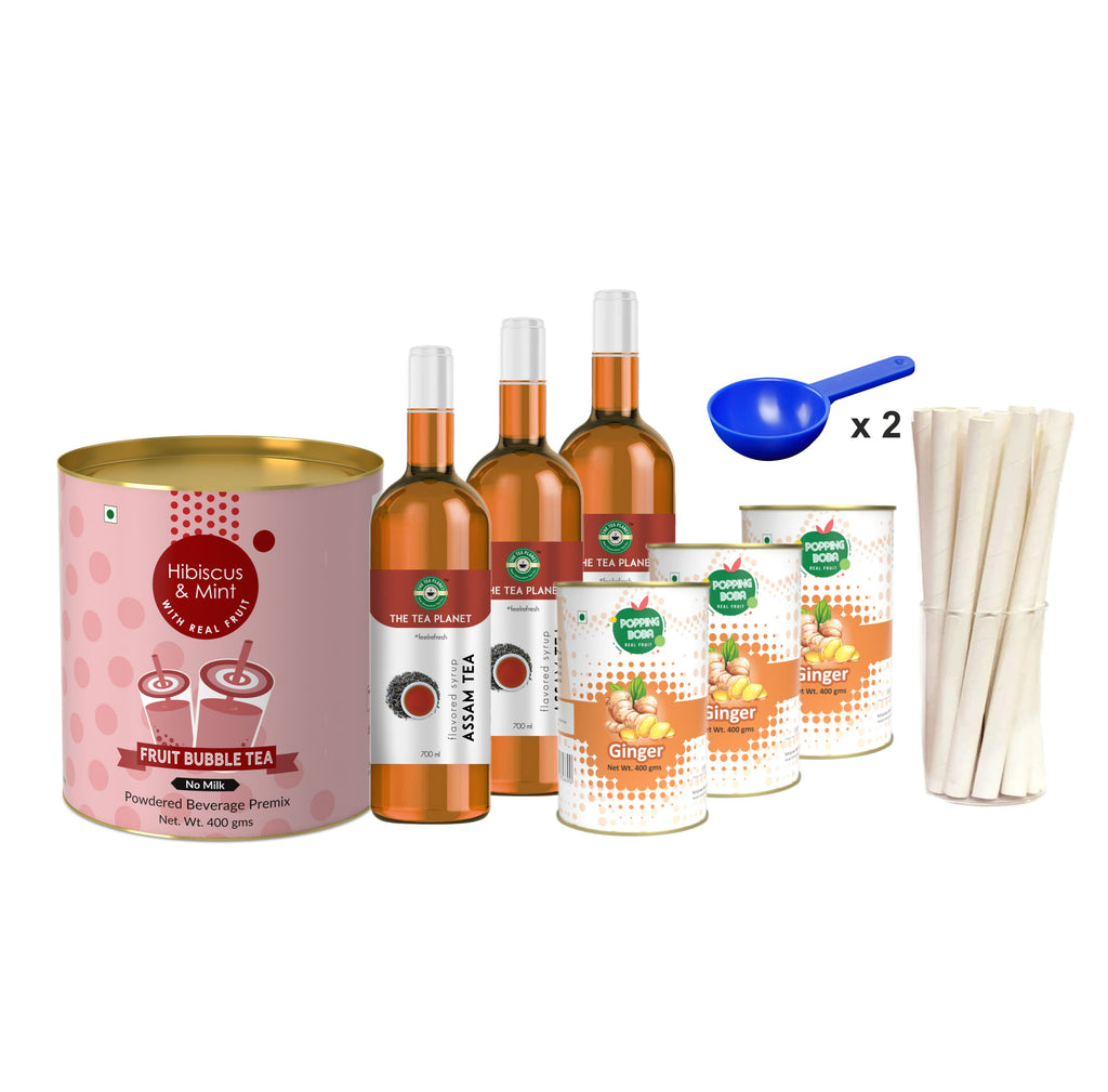 Hibiscus & Ginger Fruit Tea Starter Kit – The Tea Planet