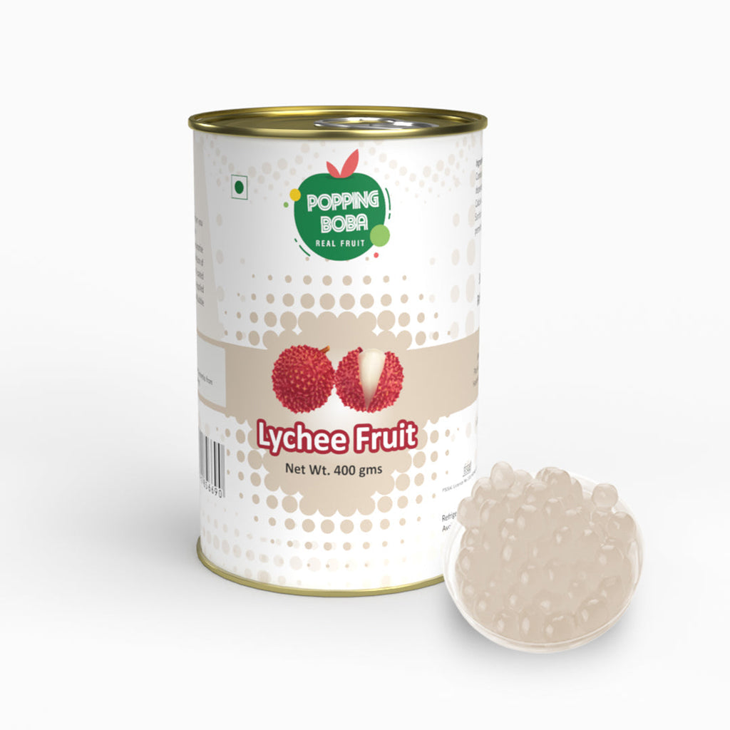 Lychee Popping Boba - 400 gms – The Tea Planet