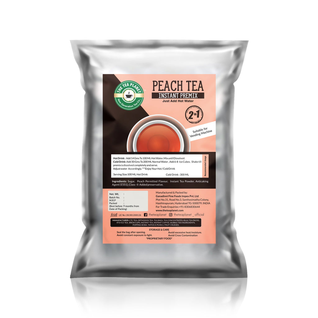 Peach Instant Tea Premix – The Tea Planet