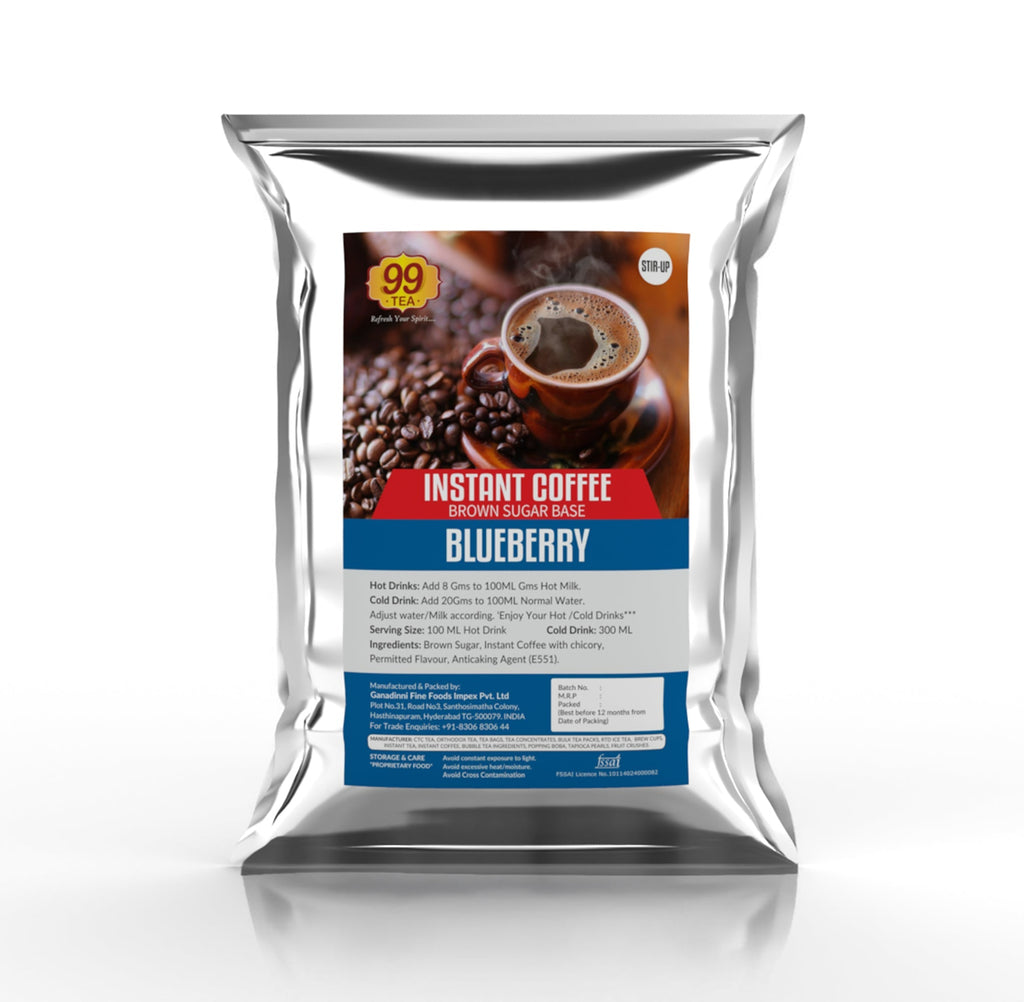 Blueberry Flavored Coffee - 1kg – The Tea Planet